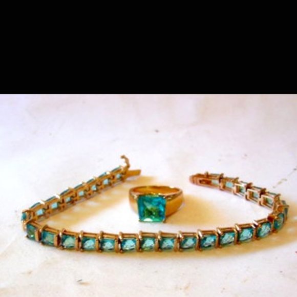 Technibond | Jewelry | Tehnibond Created Blue Paraiba Tourmaline ...